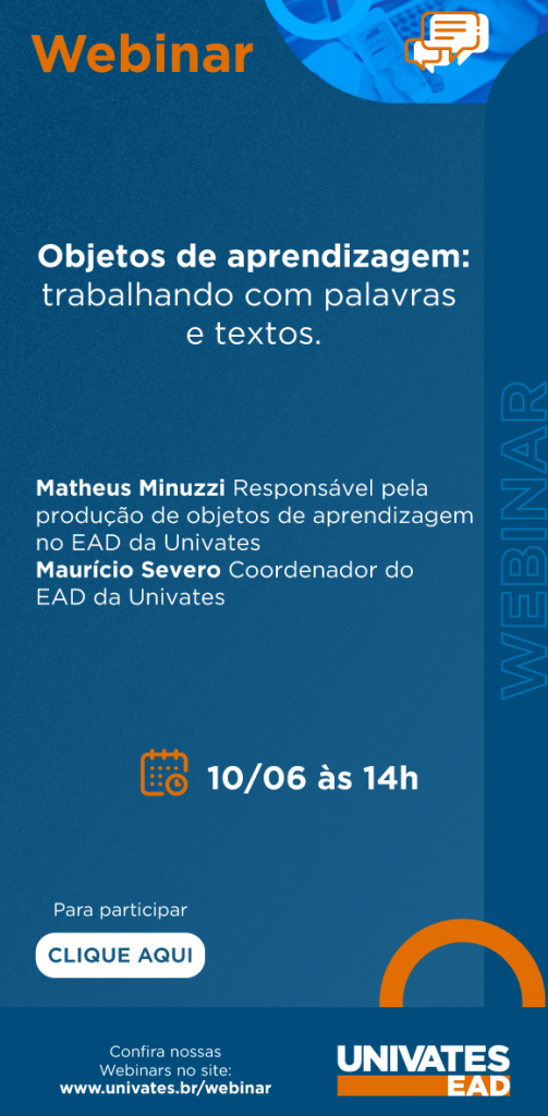 Webinar UNIVATES: «Objetos de aprendizaje: trabajando con palabras y ...